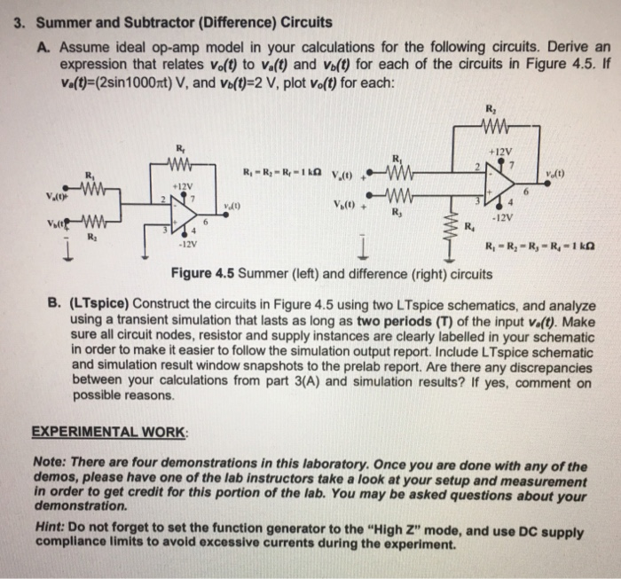 +12 V 7 0 Ru Vin -12 V Figure 4.1 Op-amp in open-loop | Chegg.com