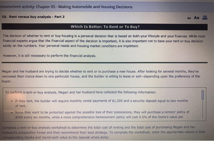 Solved Assessment activity: Chapter 05- Making Automobile | Chegg.com