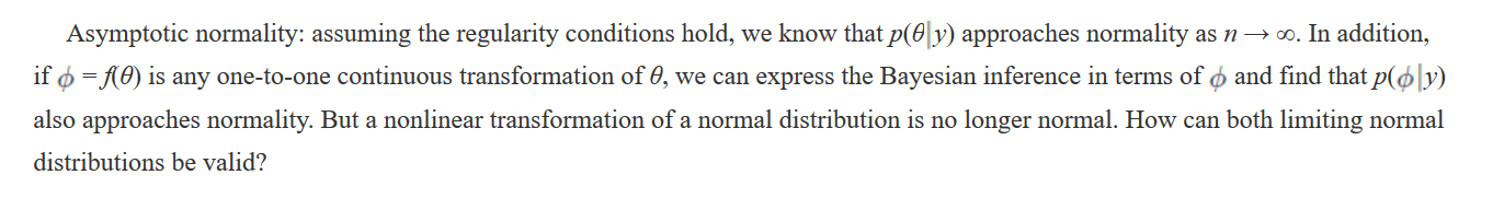 Asymptotic normality: assuming the regularity | Chegg.com