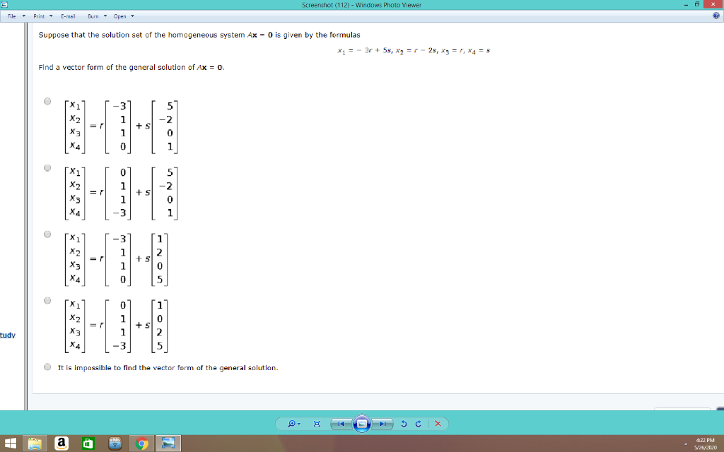Solved Screenshot (112) - Windows Photo Viewer File - Print | Chegg.com
