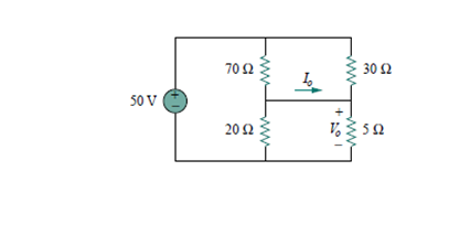 Solved Problem 2:35. Calculate Vo and Io in the circuit | Chegg.com