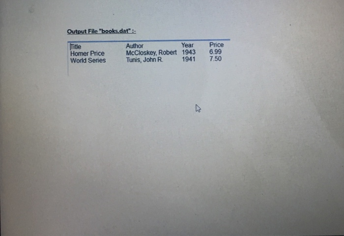Solved How do I create a catalog.dat file for input, and how | Chegg.com