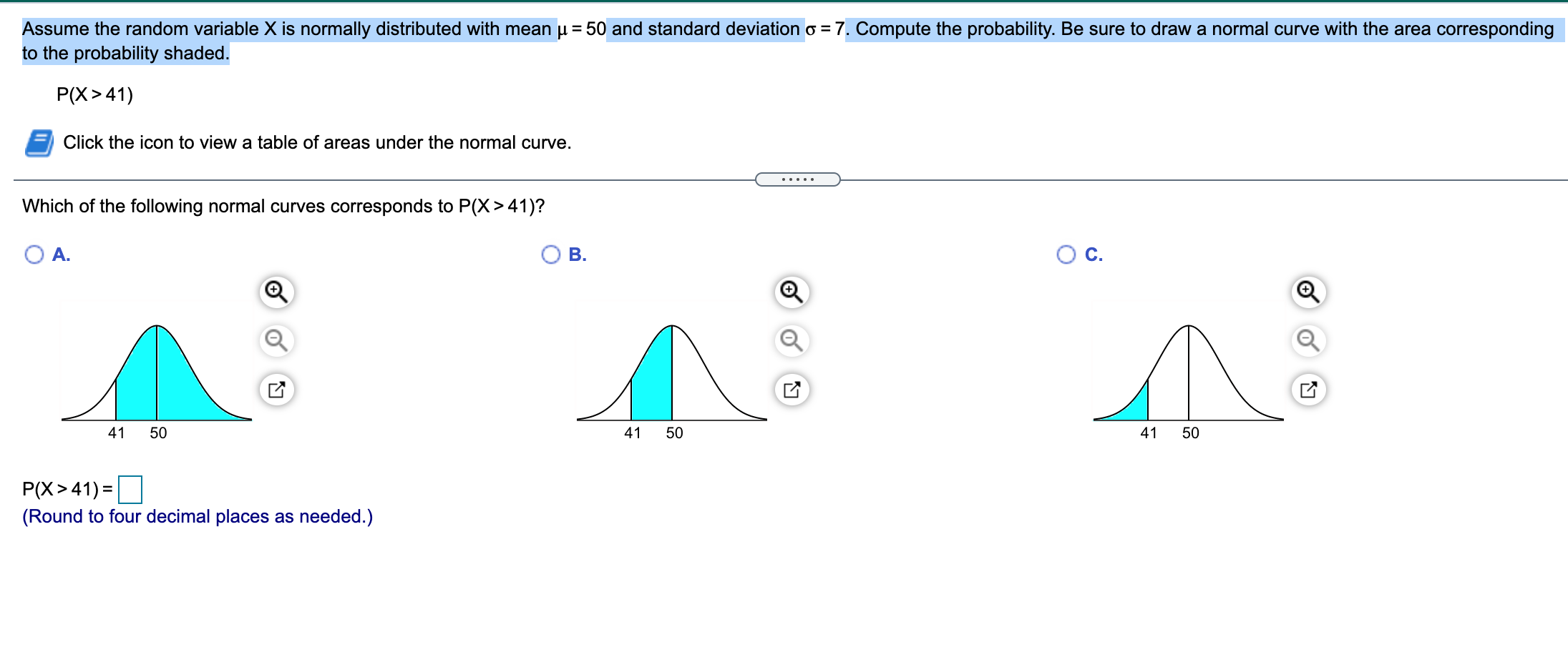 Solved Assume the random variable X is normally distributed | Chegg.com