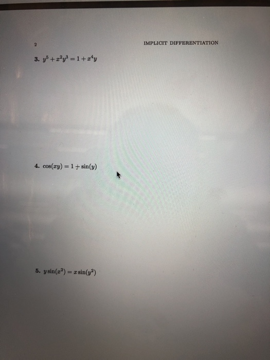 Solved BLAKE FARMAN Lafayette College Name: Use implicit | Chegg.com