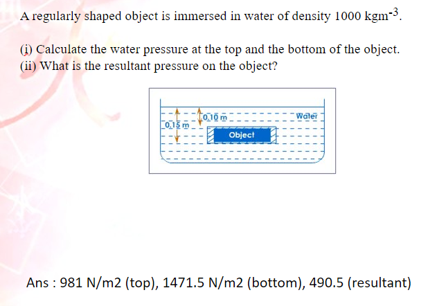 Solved i understand (i) is rho g h. I just dont understand | Chegg.com