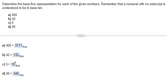 Solved Add in the indicated base. 332five +344five The sum | Chegg.com