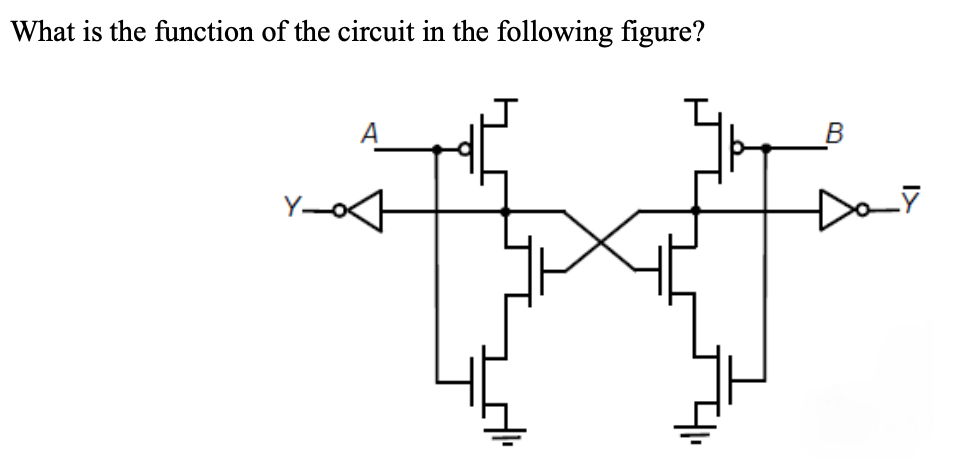 Solved What is the function of the circuit in the following | Chegg.com