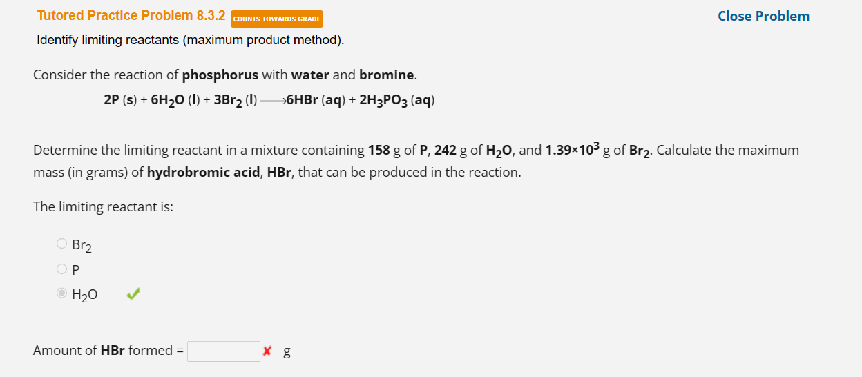 Solved Tutored Practice Problem 8.3.2 Close Problem Identify | Chegg.com