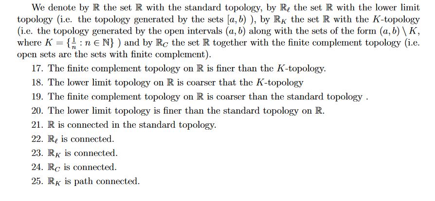 Solved We denote by R the set R with the standard topology, | Chegg.com