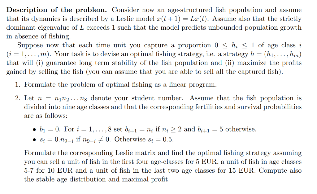 Introduction. In the 1940s Patrick H. Leslie | Chegg.com