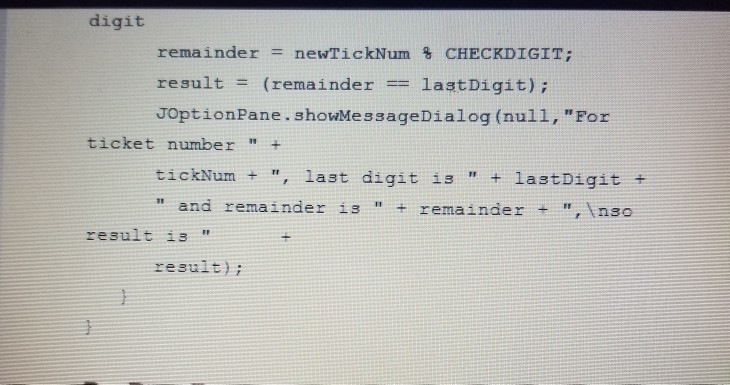 Solved Retype The Following Code Exactly As It Is Written