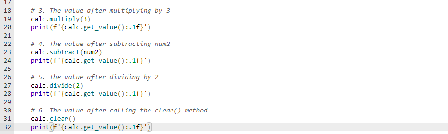 Solved In the file main.py write a class called Calculator | Chegg.com