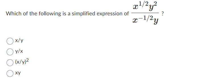 Solved Which of the following is a simplified expression of | Chegg.com