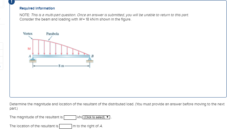 Solved Required Information NOTE: This is a multi-part | Chegg.com