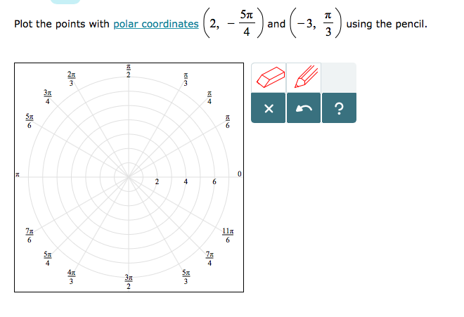 Solved Plot The Points With Polar Coordinates 2 And 3using