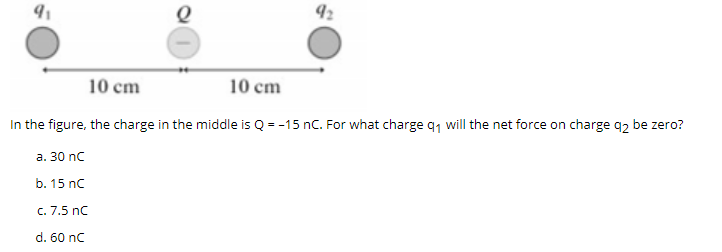 Solved Two identically charged balls are a certain distance | Chegg.com