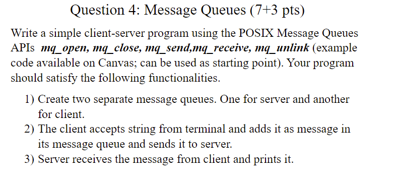 Solved 4) Then Server creates revers of the message and | Chegg.com