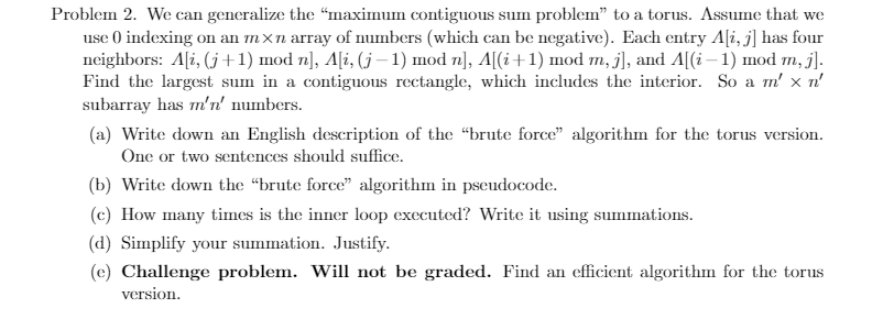 Solved Problem 2. We can generalize the Solved Problem 2. We can generalize the