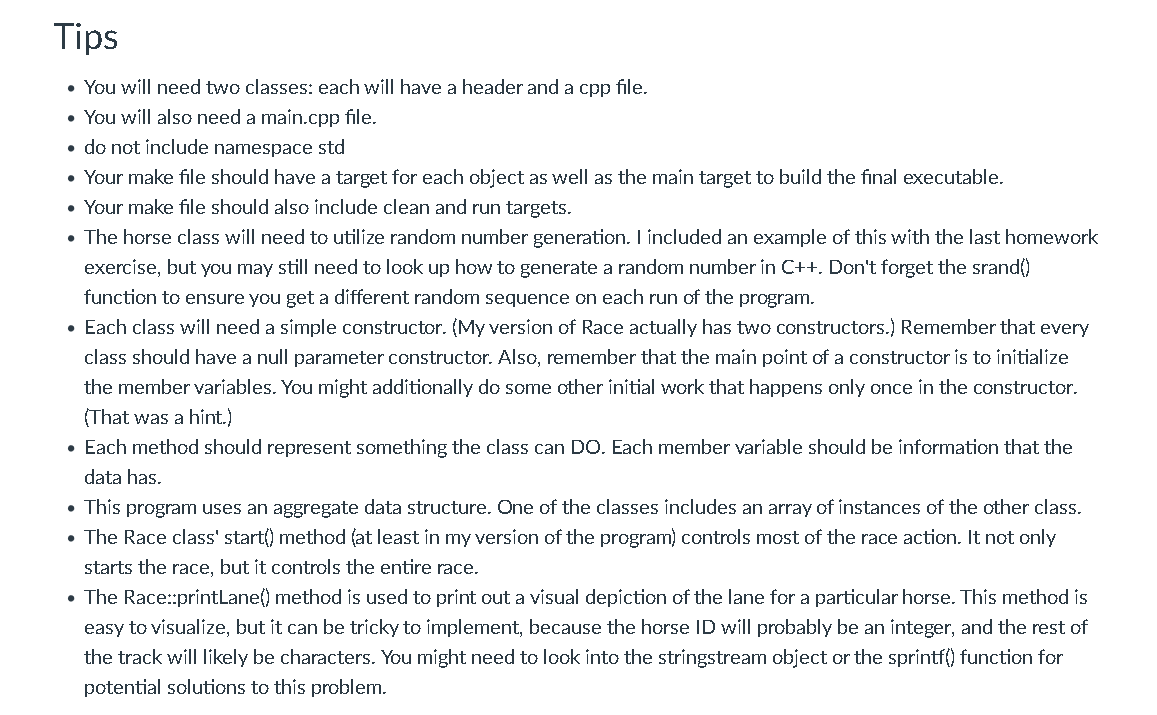 Solved Overview Use the principles of Object Oriented Design | Chegg.com