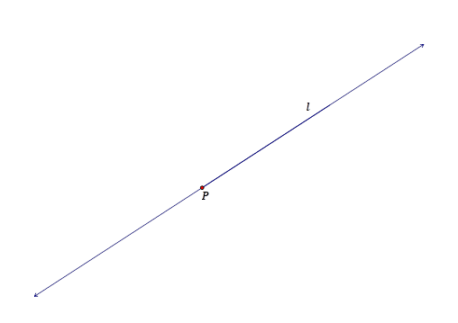 Solved Construct a line through P that is perpendicular | Chegg.com