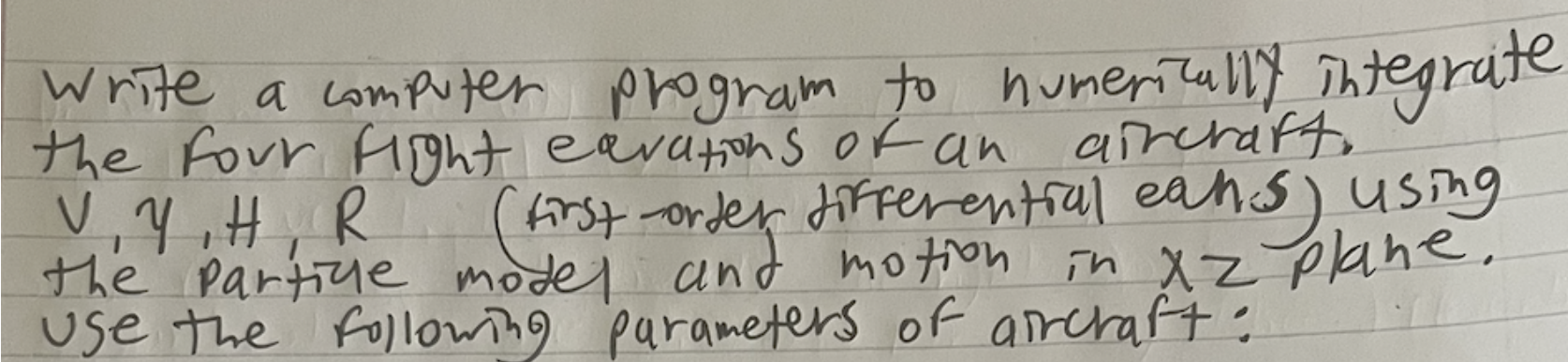 Solved Write a computer program to numeriallly integrate the | Chegg.com