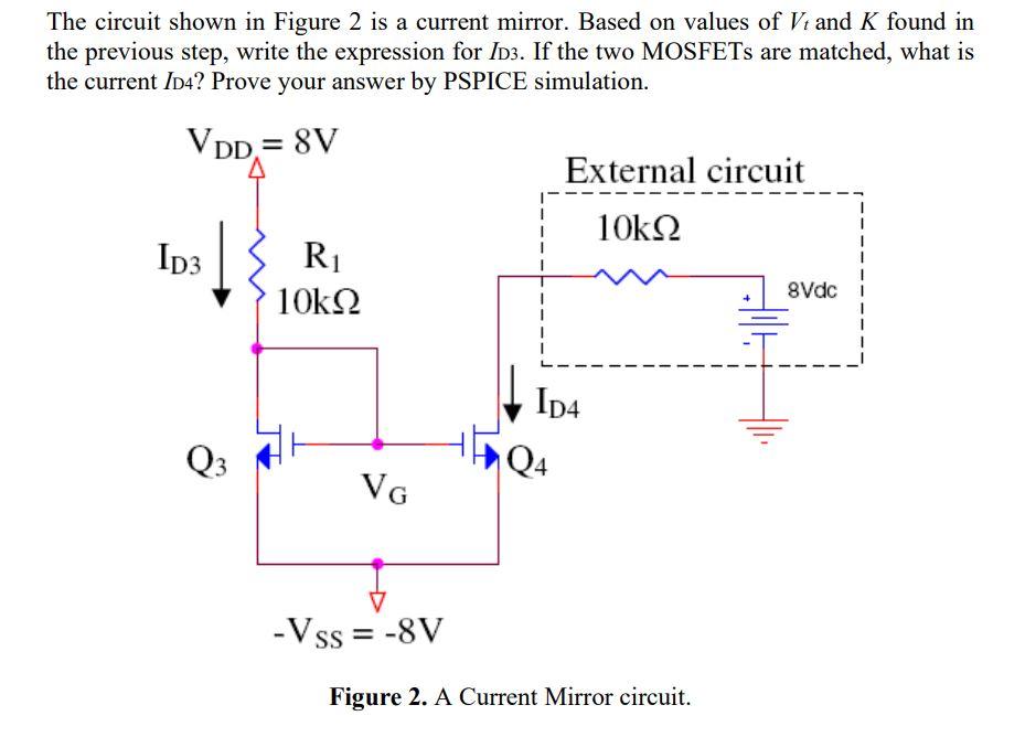 Solved In the circuit shown in Figure 1, if the voltage Vps | Chegg.com