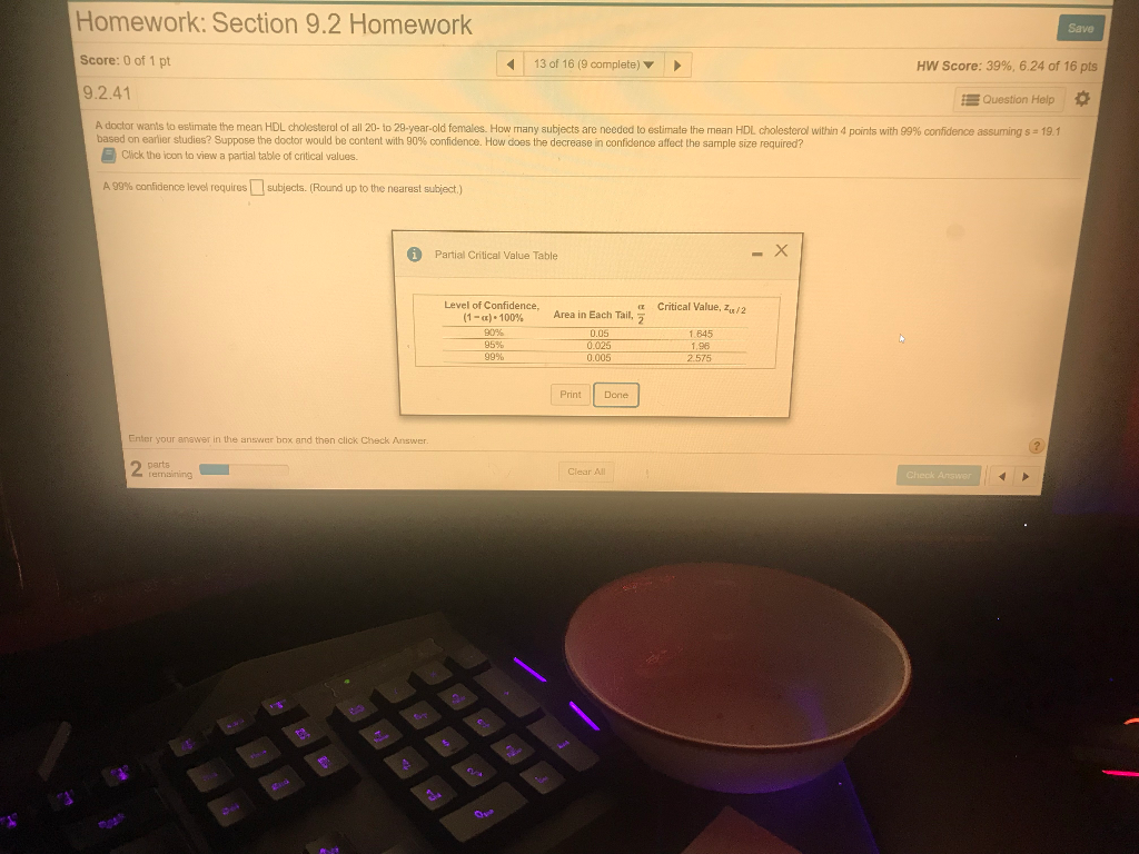 Solved Homework Section 9 2 Homework Score 0 Of 1 Pt