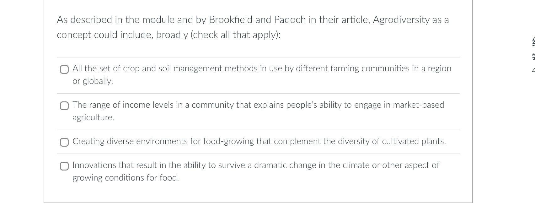 Solved As described in the module and by Brookfield and | Chegg.com