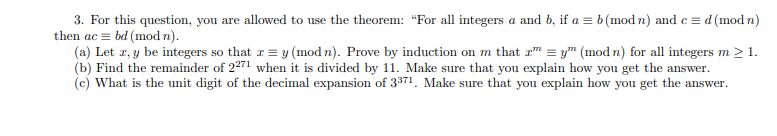 Solved Note: To prove a statement is false, you must write | Chegg.com