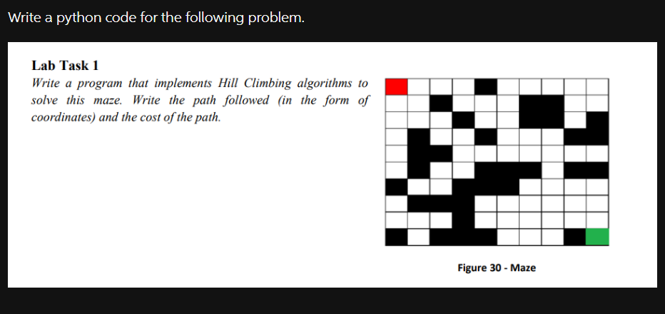 Solved Write a python code for the following problem. Lab | Chegg.com Solved Write a python code for the following problem. Lab | Chegg.com