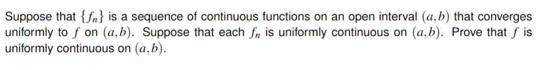 Solved Suppose that {fn} is a sequence of continuous | Chegg.com