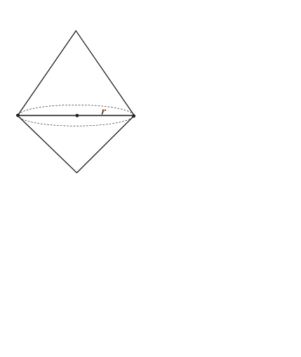 Solved Two cones with the same bases were connected with the | Chegg.com