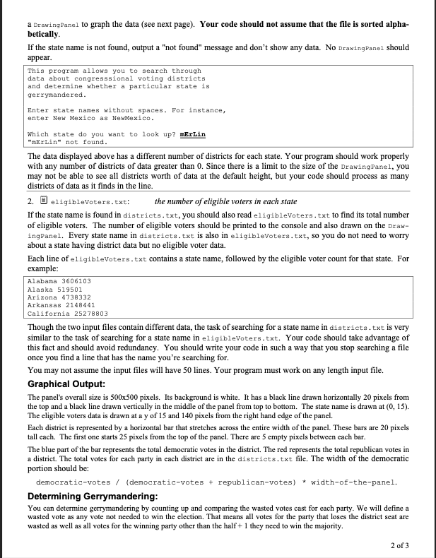 Solved CS\& 141, Spring 2022 Programming Project \#5: | Chegg.com