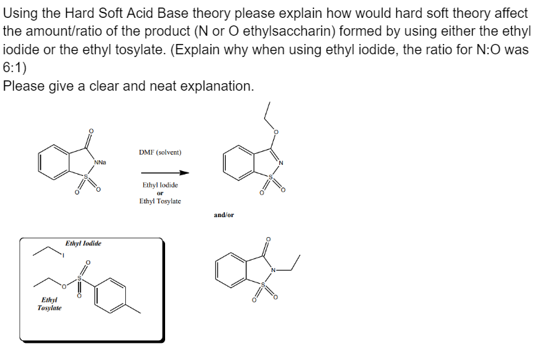 Solved Using the Hard Soft Acid Base theory please explain | Chegg.com Solved Using the Hard Soft Acid Base theory please explain | Chegg.com