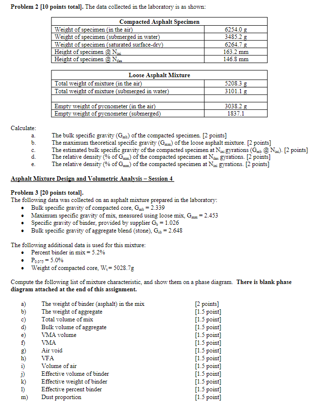 Solved Problem 2 [10 points total]. The data collected in | Chegg.com