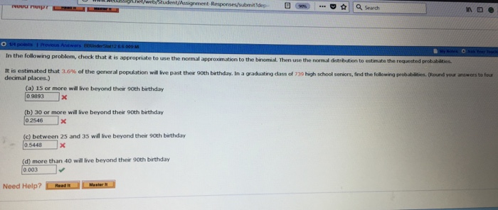 Solved In the following problem, check that it is | Chegg.com