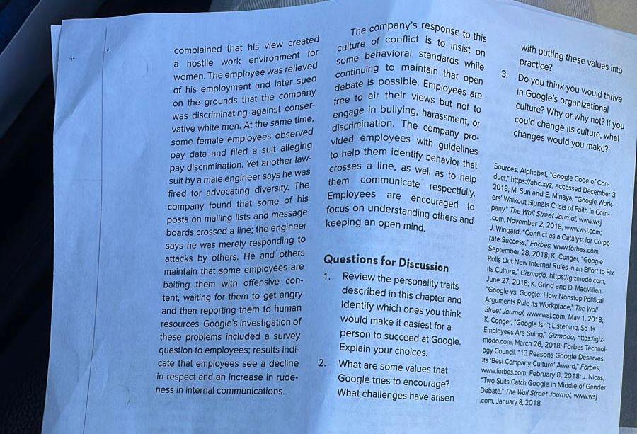 Solved you have to answer these three questions based on | Chegg.com