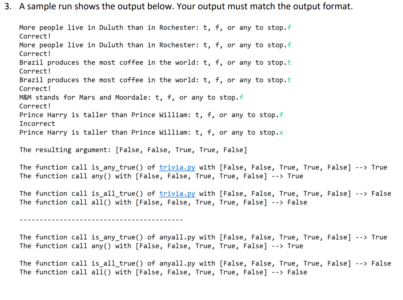 Using Python in Eclipses The Code to import from | Chegg.com