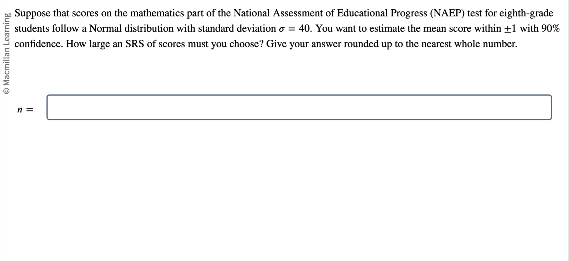 Solved Suppose that scores on the mathematics part of the | Chegg.com