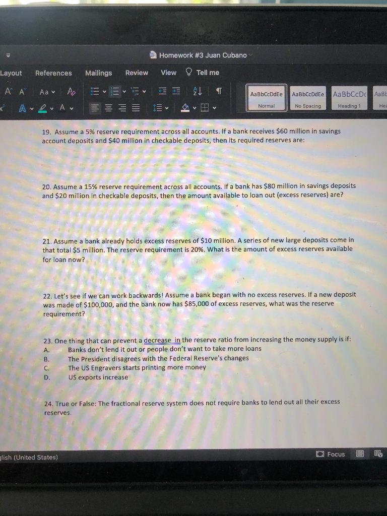 Solved Homework #3 Juan Cubano Layout References Mailings | Chegg.com
