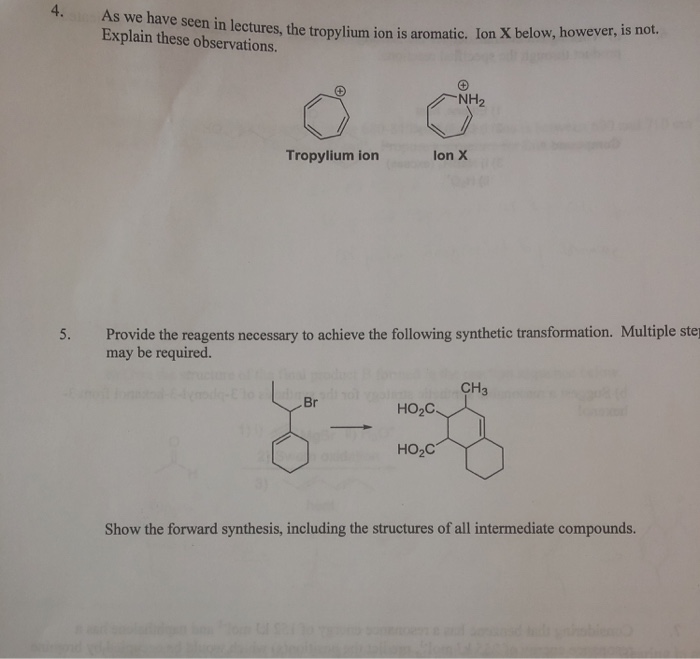 Solved Explain these observations. seen in lectures, the | Chegg.com