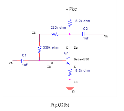Solved Compute IB, IC, IE,VB and VC for the network of | Chegg.com