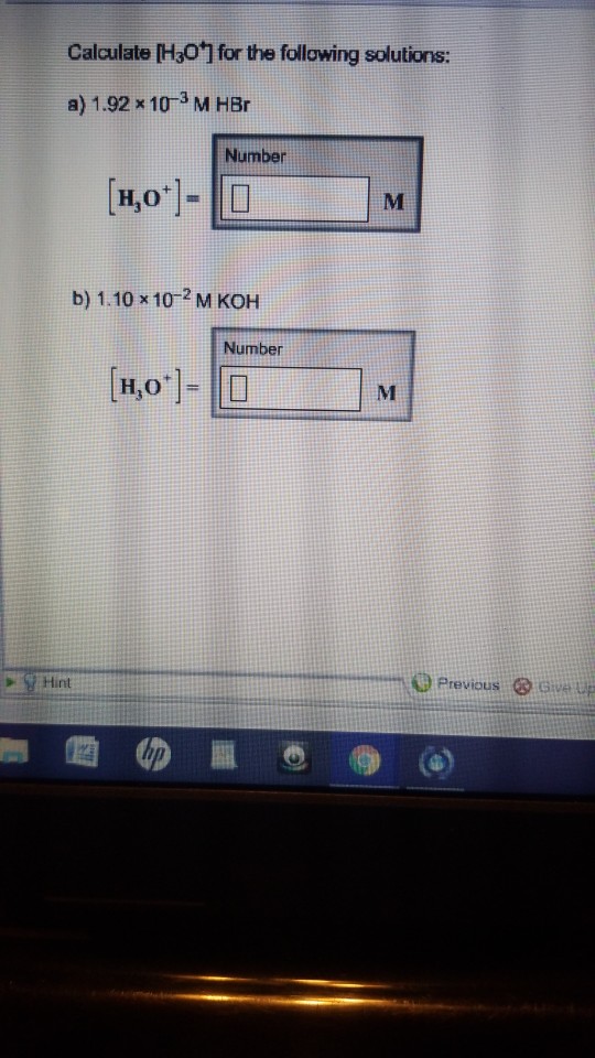 Solved Complete this table of values for four aqueous | Chegg.com