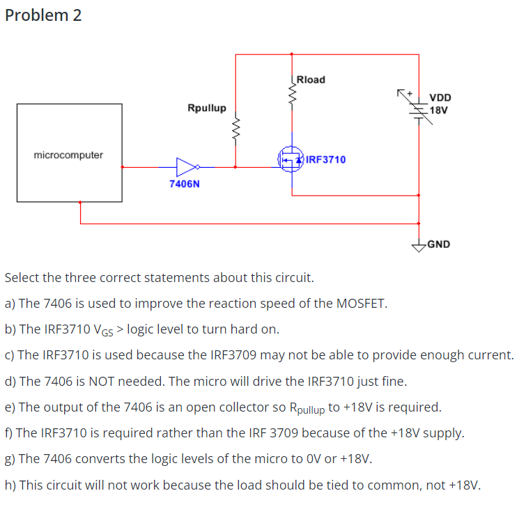 Problem 2 Select the three correct statements about | Chegg.com