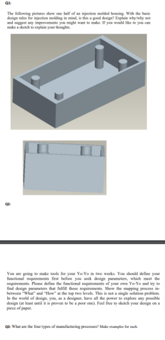 Solved The following pictures show one half of an injoctien | Chegg.com
