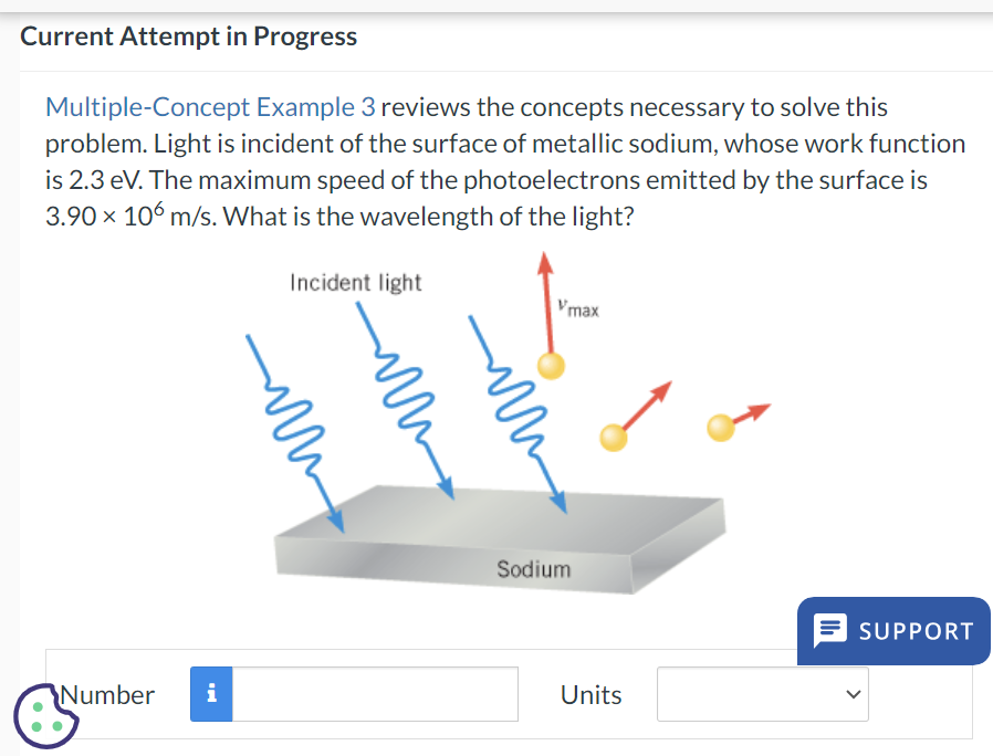 Solved Current Attempt in ProgressMultiple-Concept Example 3 | Chegg.com