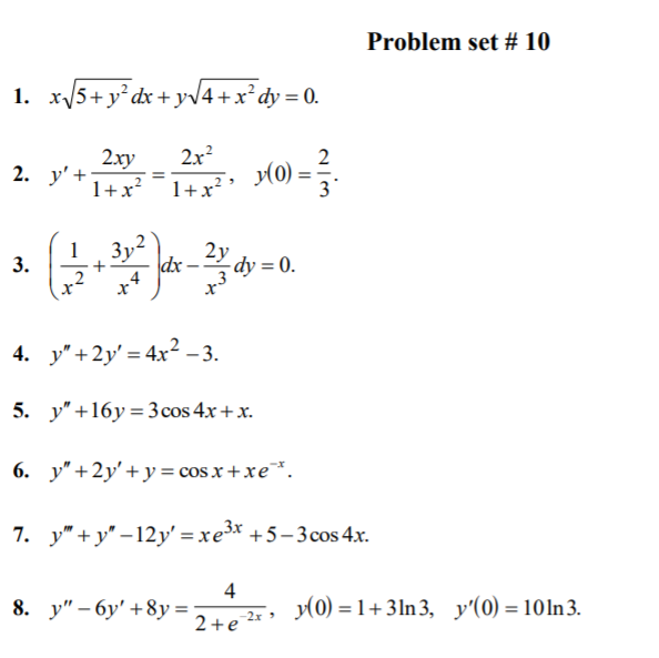 Solved I need answers from the problem number 2 Problem 1. | Chegg.com