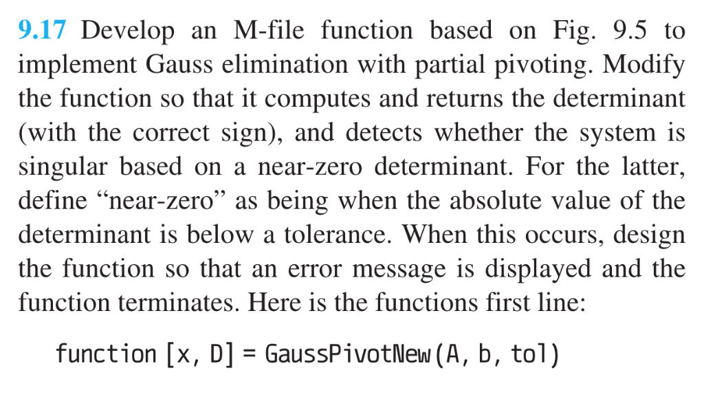 Solved 917 Develop An M File Function Based On Fig 95 To