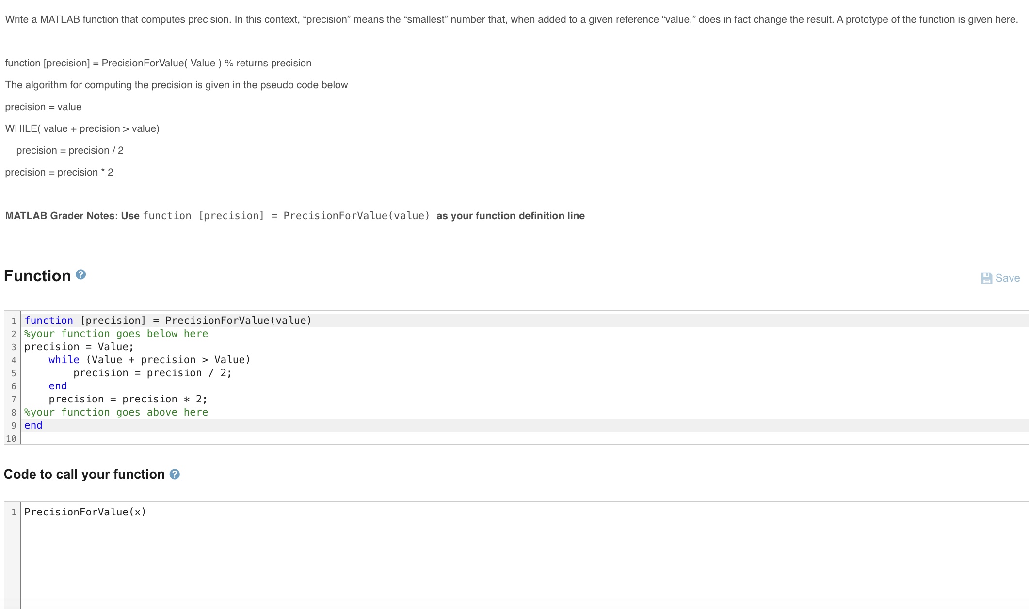 Solved How do ﻿I call the function into the second part of | Chegg.com