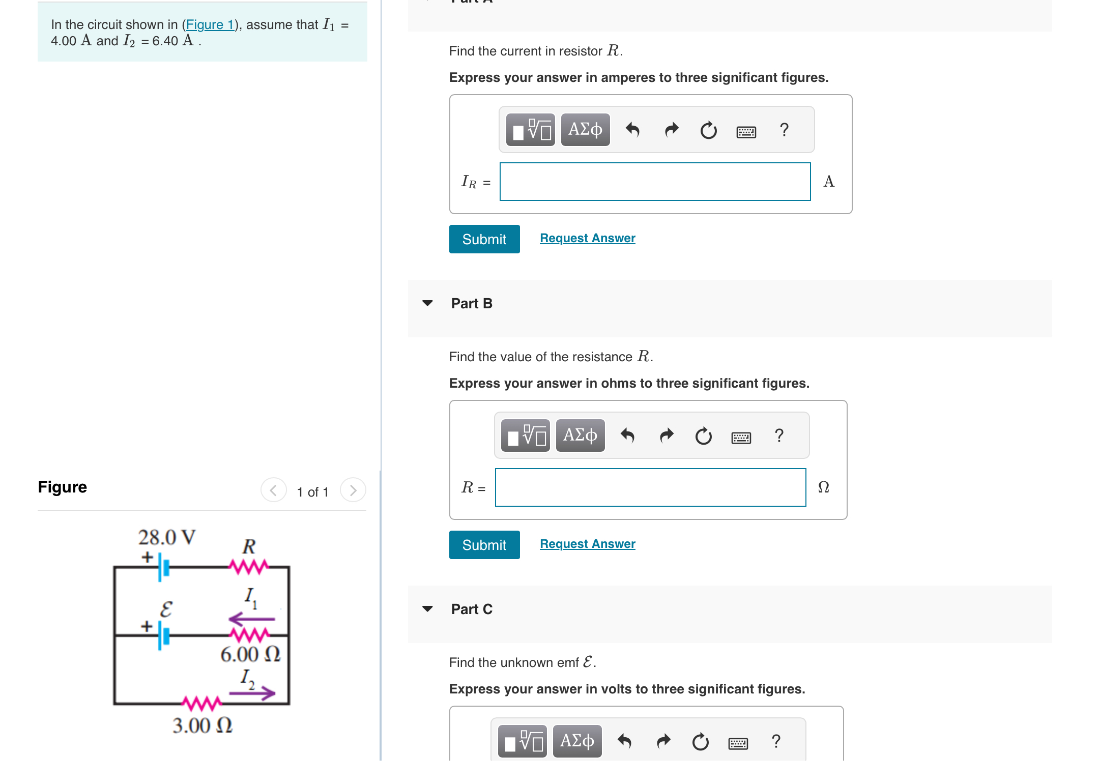 Solved In the circuit shown in (Figure 1), assume that I1= | Chegg.com